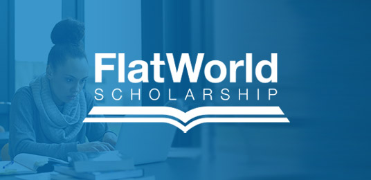 FlatWorld Launches the FlatWorld Textbook Scholarship Program | FlatWorld